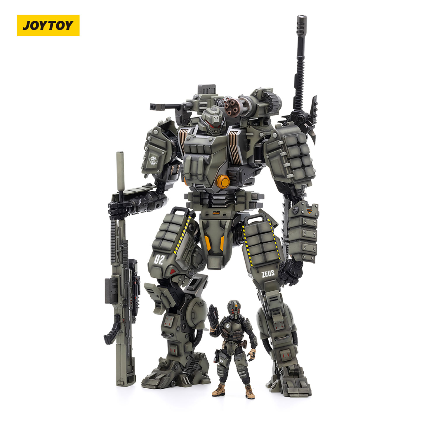 New Zeus Mecha Heavy Firepower Model