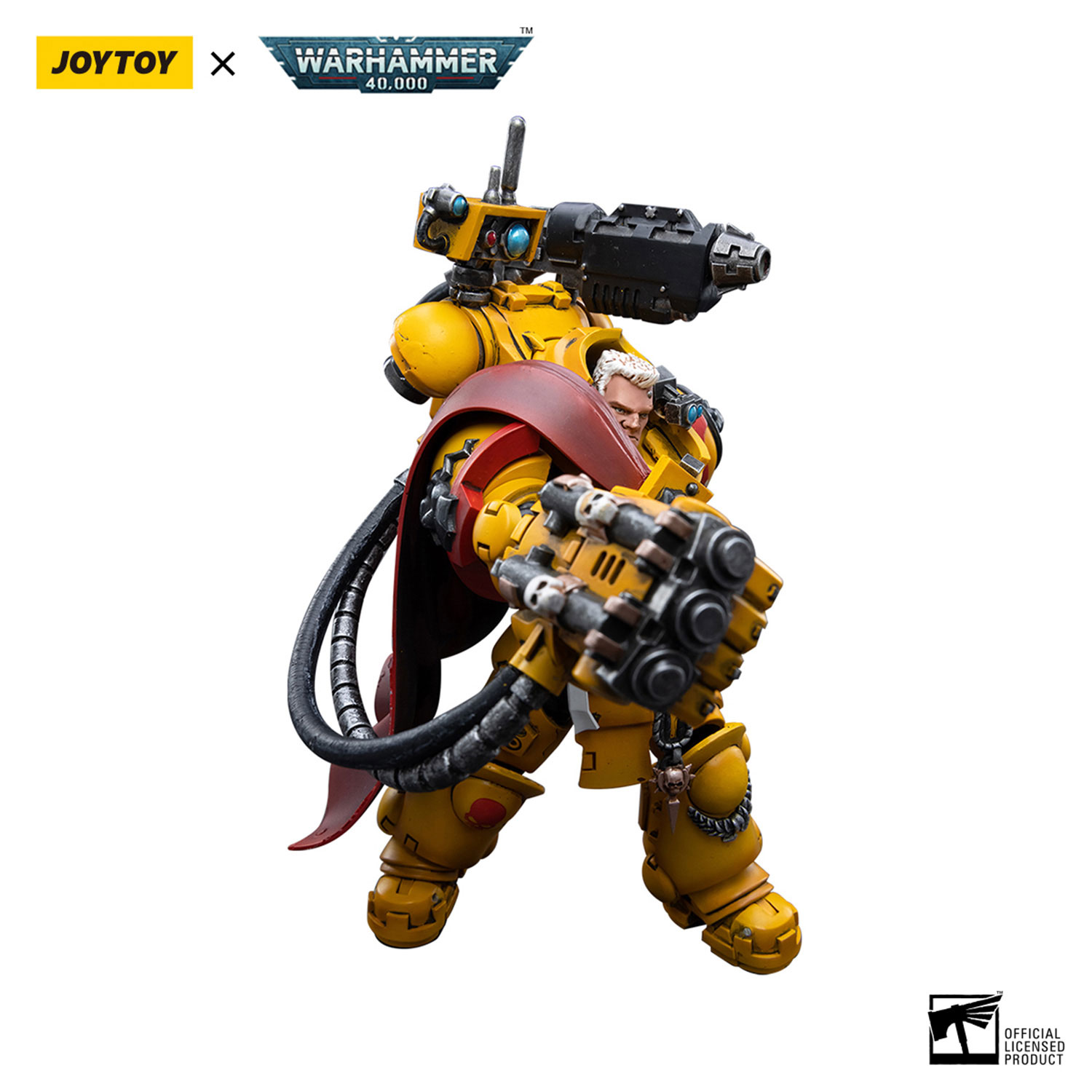 JoyToy Warhammer 40k Imperial Fists Third Captain Tor Garadon