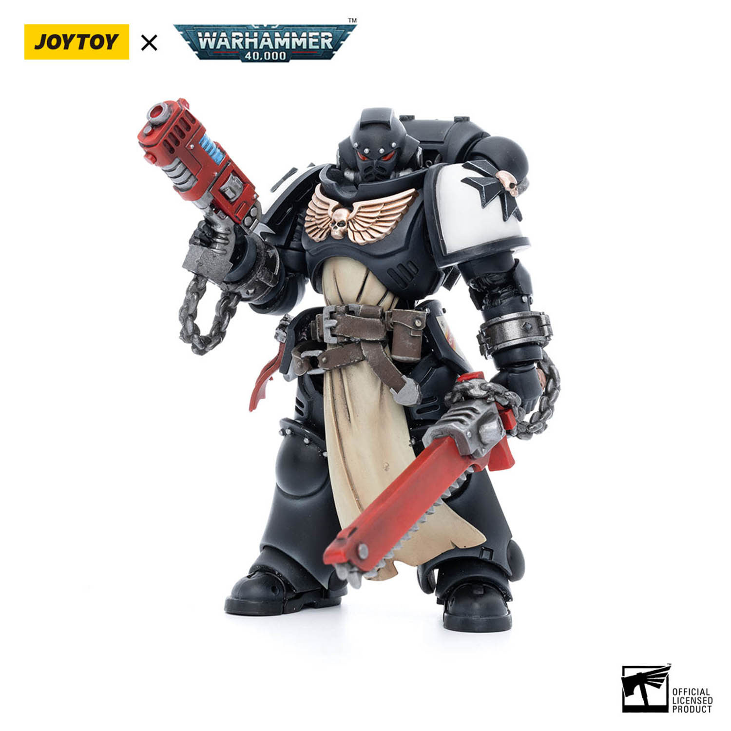 JoyToy Warhammer 40K Black Templars Primaris Crusader Squad