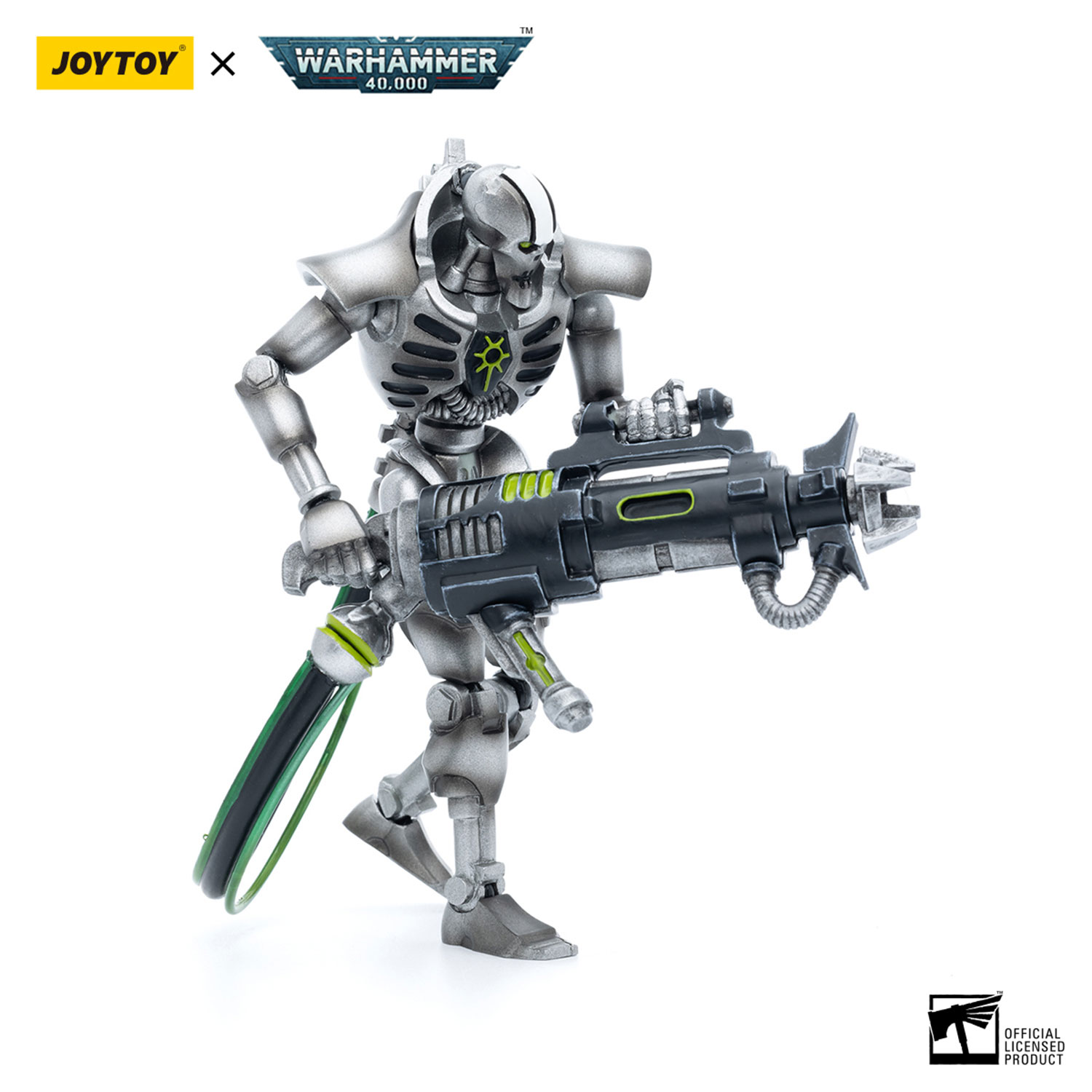JoyToy Warhammer 40K Necrons Sautekh Dynasty Immortal with Tesla Carbin