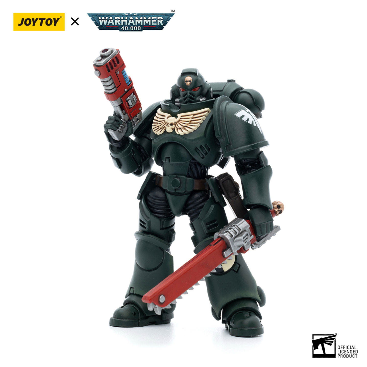 JoyToy Warhammer 40k Dark Angels Intercessors Sergeant Caslan