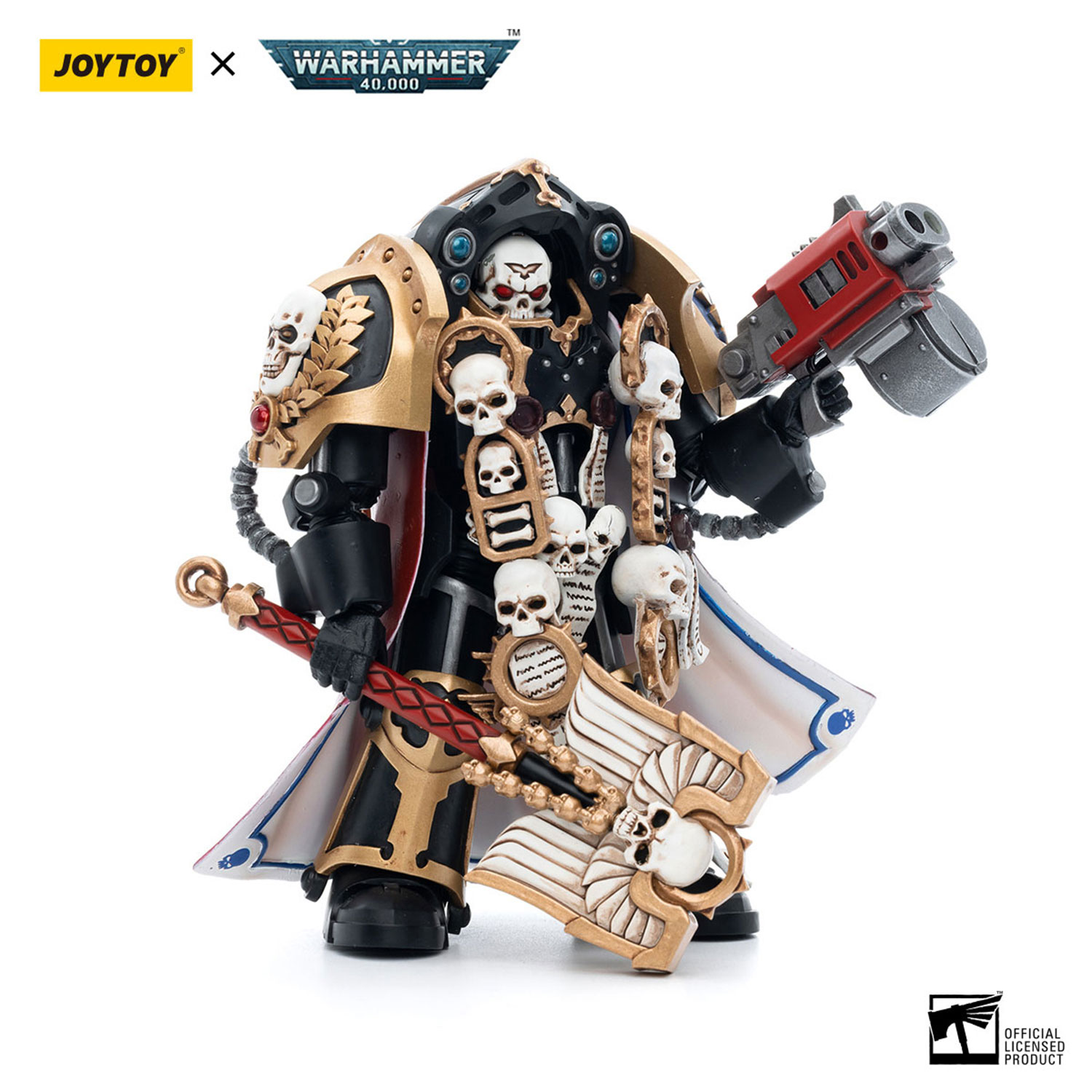 JoyToy Warhammer 40K Ultramarines Terminator Chaplain Brother Vanius