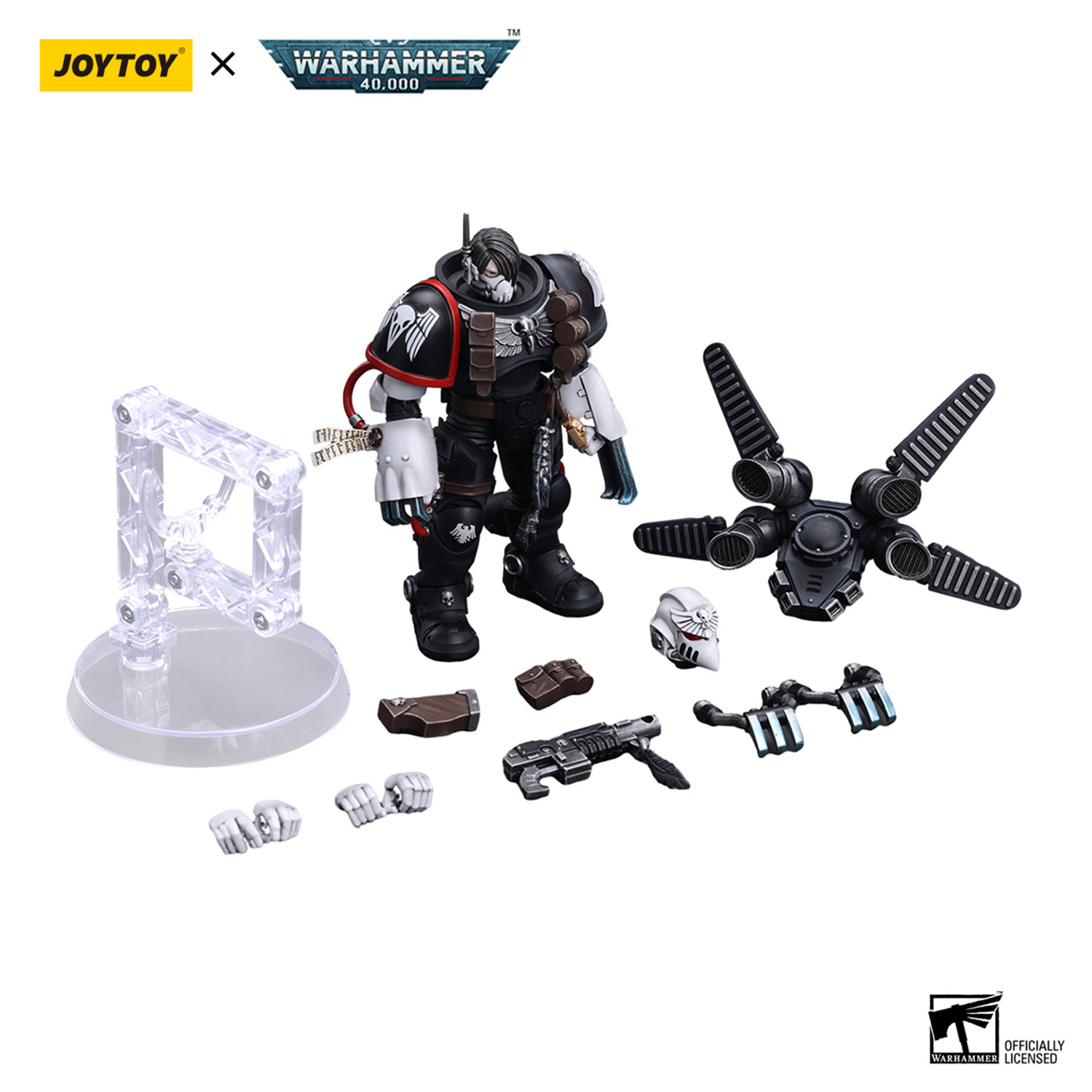 JoyToy Warhammer 40K Raven Guard Chapter Master Kayvaan Shrike