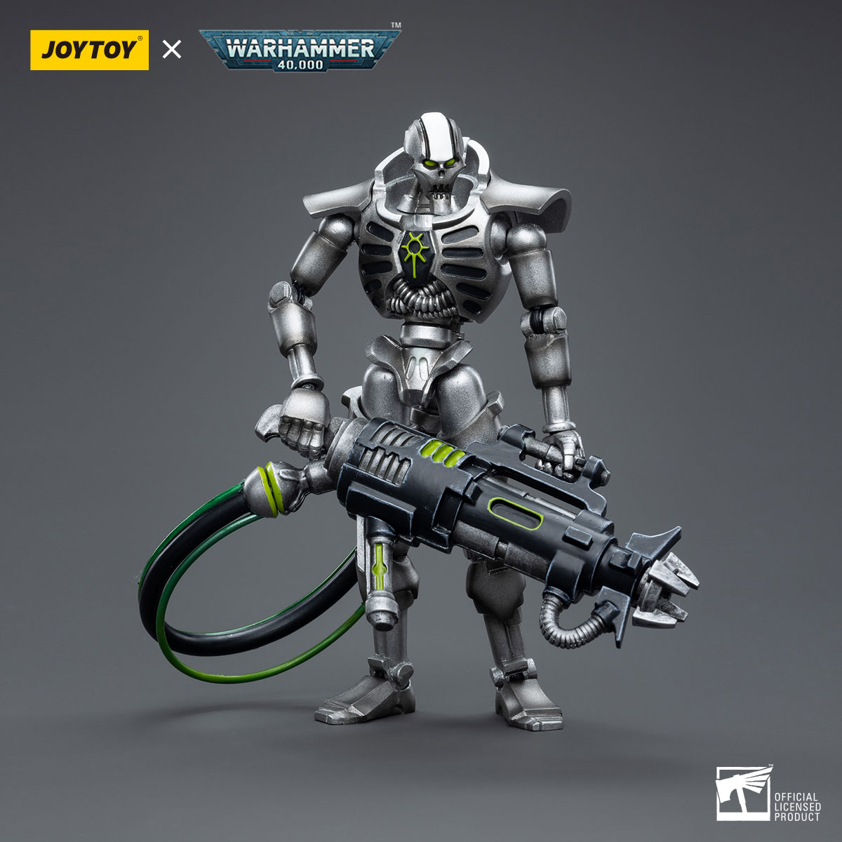 JoyToy Warhammer 40K Necrons Sautekh Dynasty Immortal with Tesla Carbin