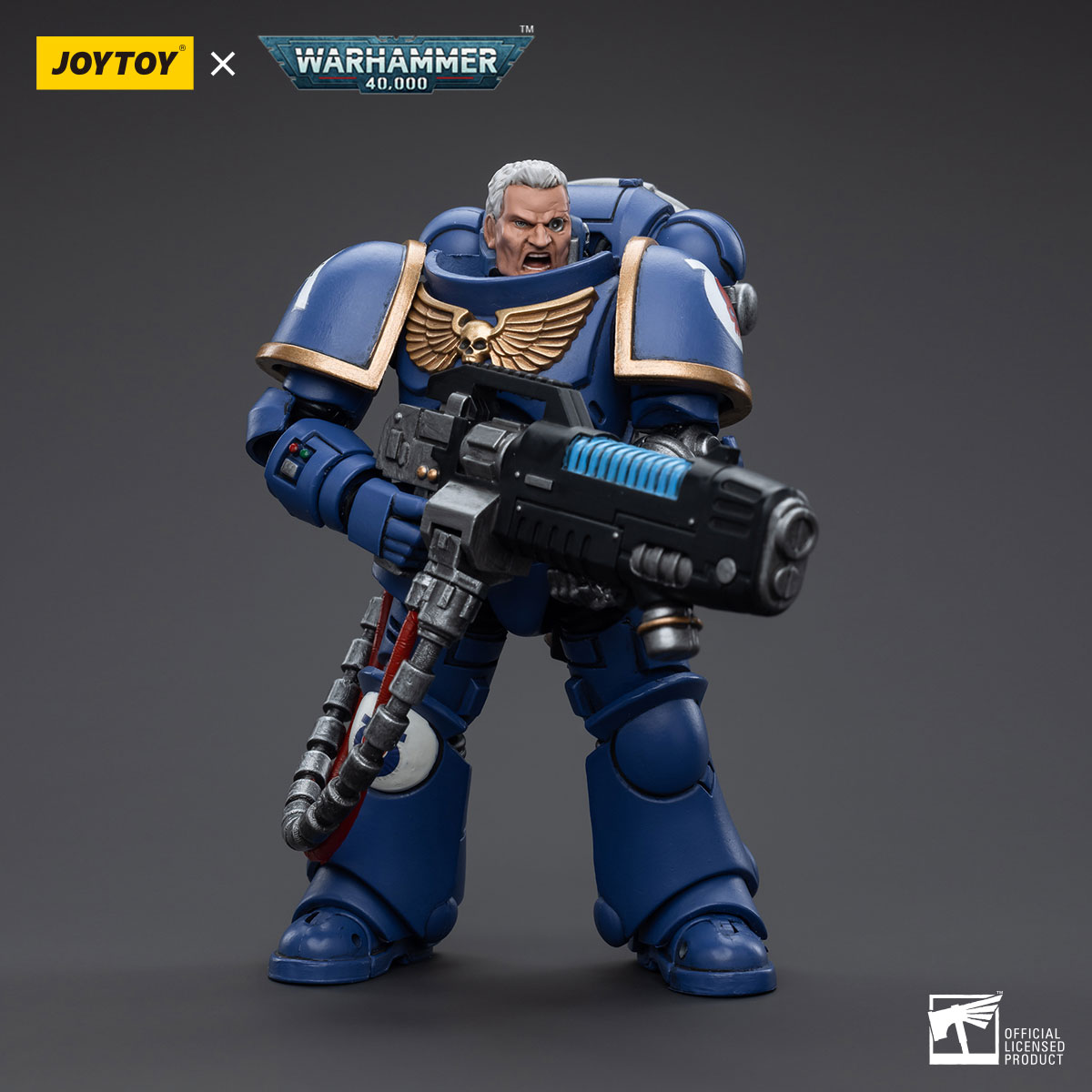 JoyToy Warhammer 40K Ultramarines Hellblasters Sergeant Ulaxes