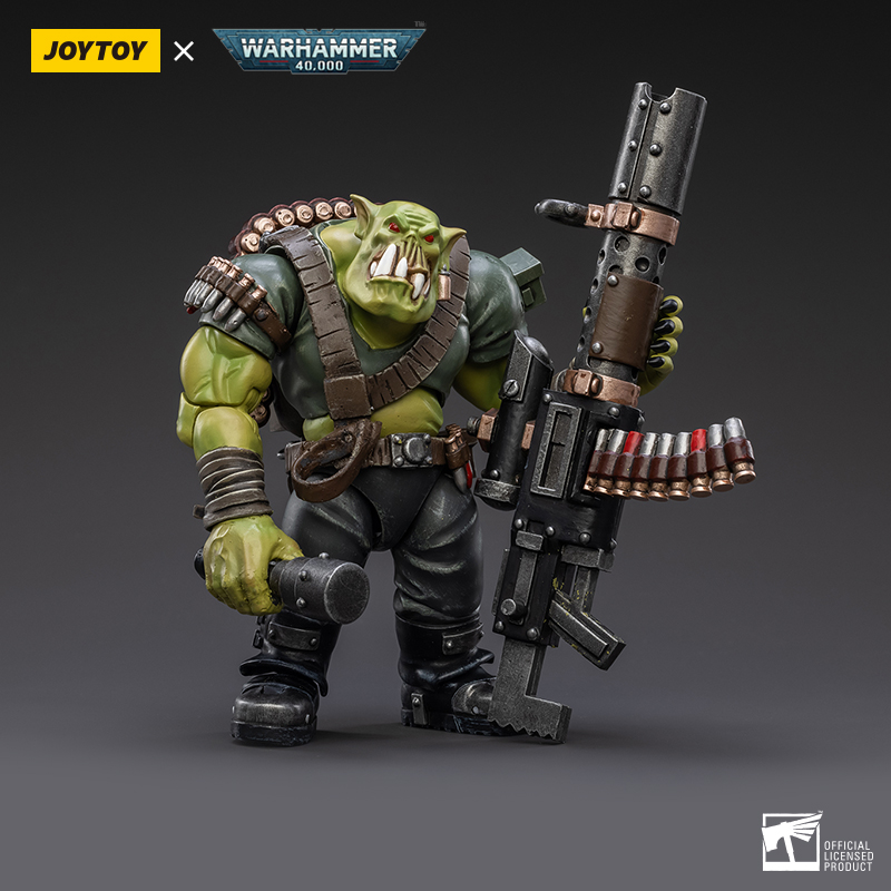 JoyToy Warhammer 40K Ork Kommandos Snipa Boy Balrukk