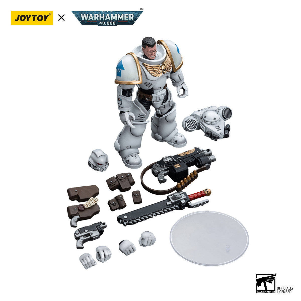 JoyToy Warhammer 40K Space Marines White Consuls Intercessors 1