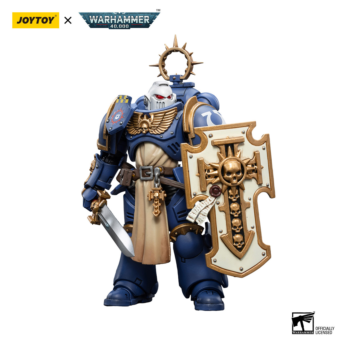 JoyToy Warhammer 40K Ultramarines Bladeguard Veteran 03