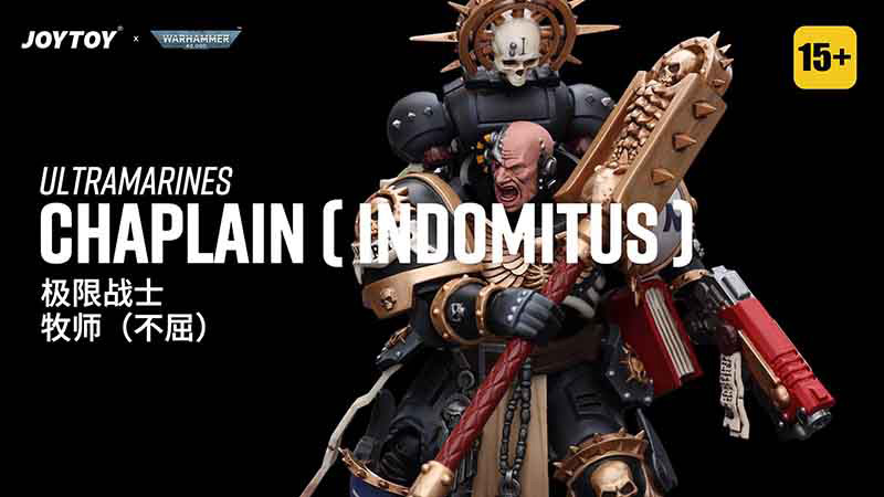 Ultramarines Chaplain(Indomitus) JoyToy Action Figure