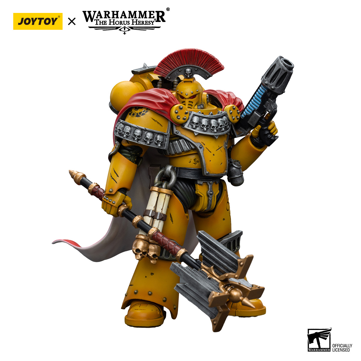 Imperial Fists Legion Chaplain Consul Action Figure JOYTOY Imperial Fists Legion Chaplain Consul Action Figure JOYTOY