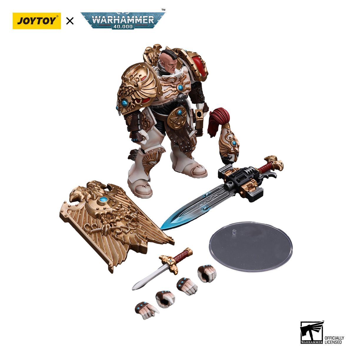 JOYTOY Adeptus Custodes Solar Watch Custodian Guard Action Figure