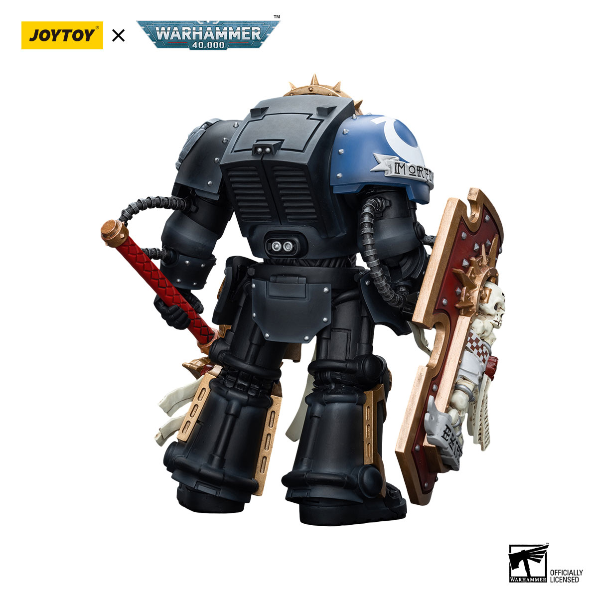 JOYTOY x WARHAMMER 40K Ultramarines Chaplain in Terminator Armour