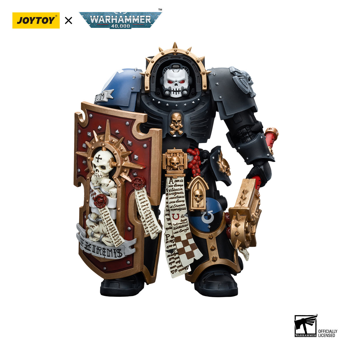 JOYTOY x WARHAMMER 40K Ultramarines Chaplain in Terminator Armour