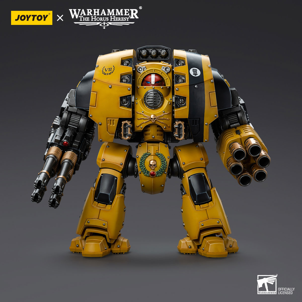 Imperial Fists Leviathan Dreadnought with Cyclonic Melta Lance and ...