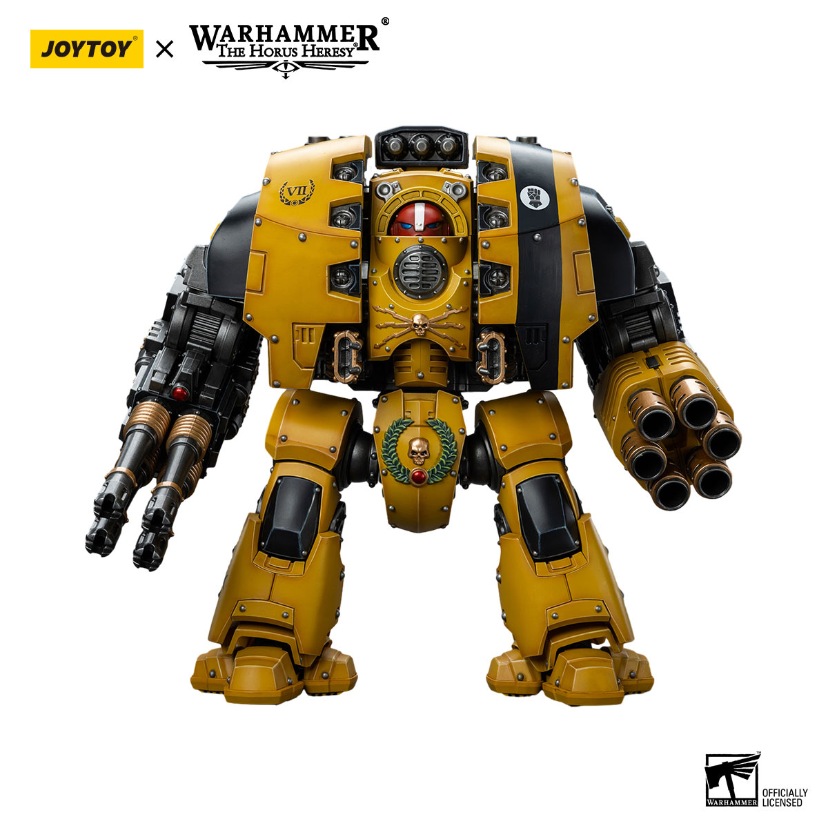 Imperial Fists Leviathan Dreadnought with Cyclonic Melta Lance and ...