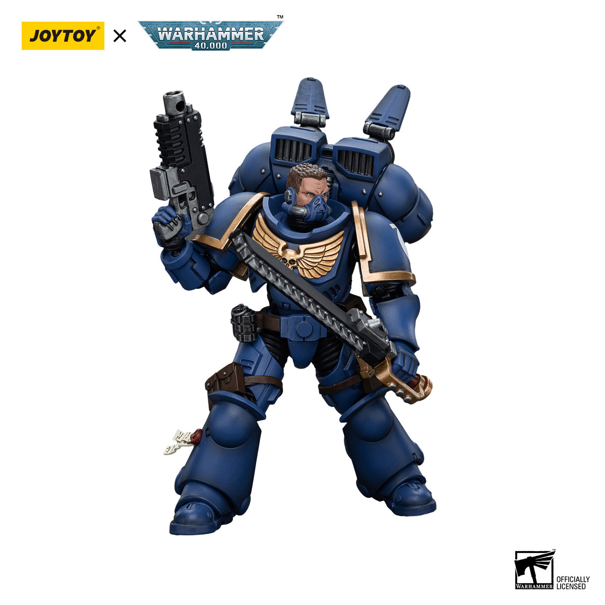WARHAMMER 40K Ultramarines Jump Pack Intercessors Squad Figure
