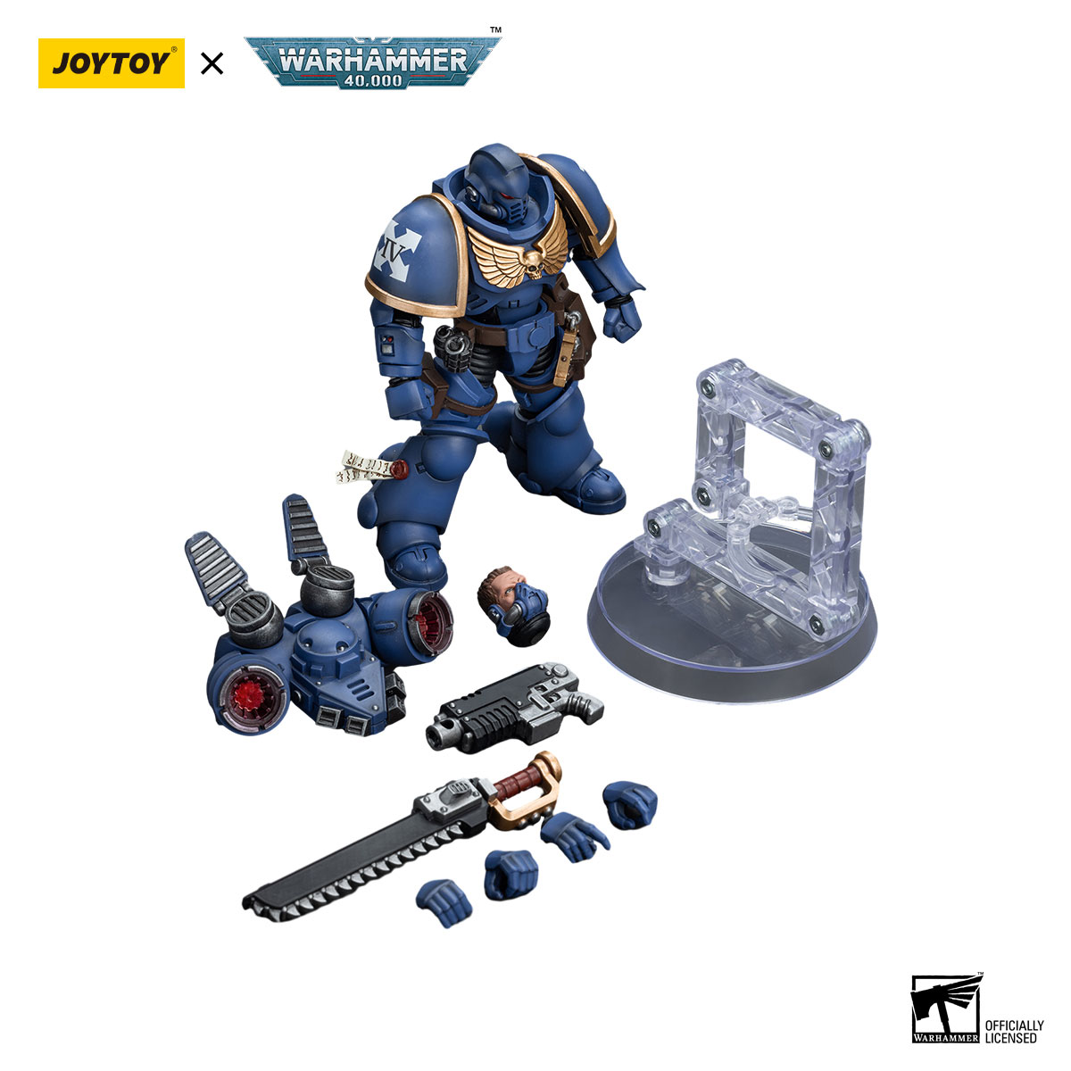 WARHAMMER 40K Ultramarines Jump Pack Intercessors Squad Figure