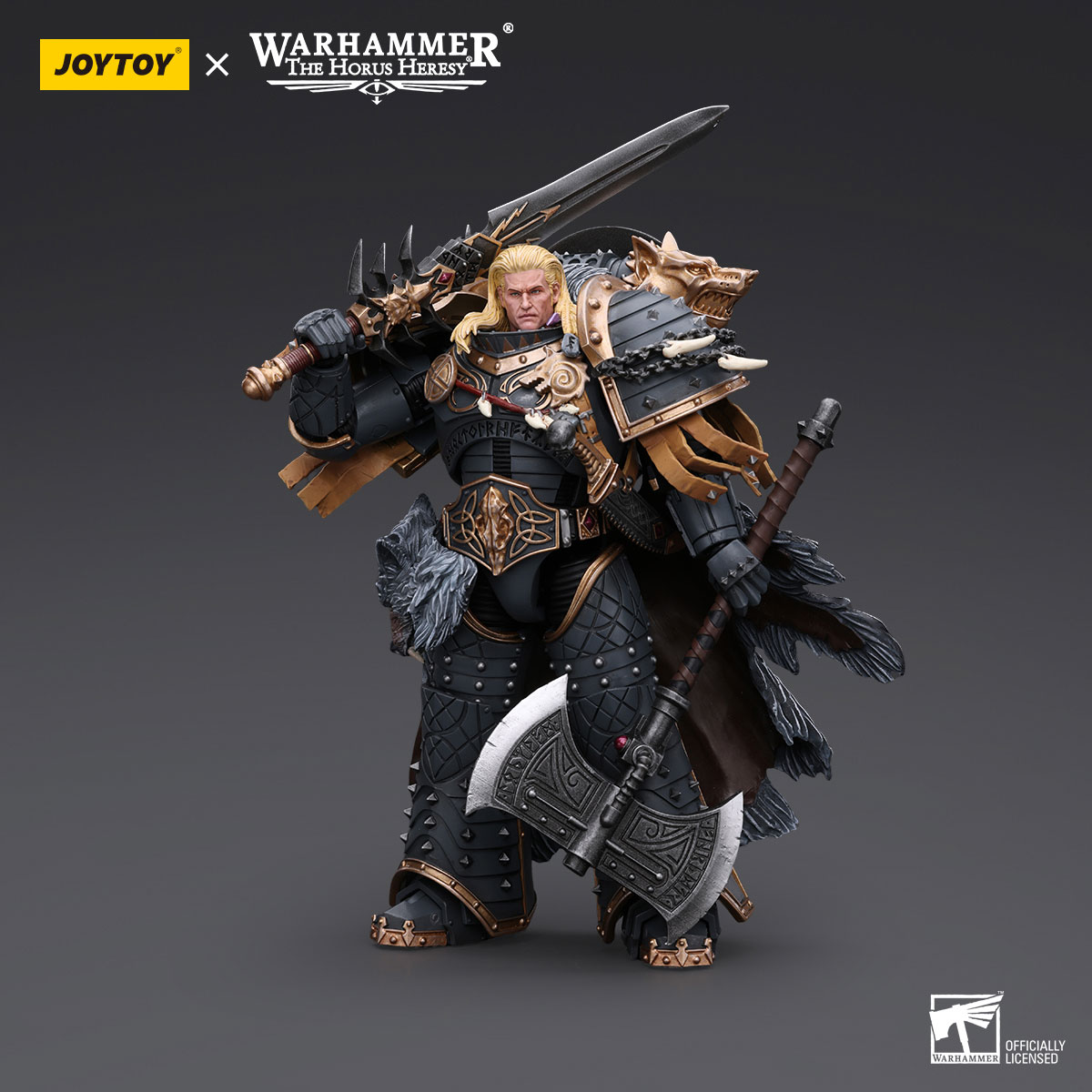 Space Wolves Leman Russ Primarch of the VIth Legion Figure