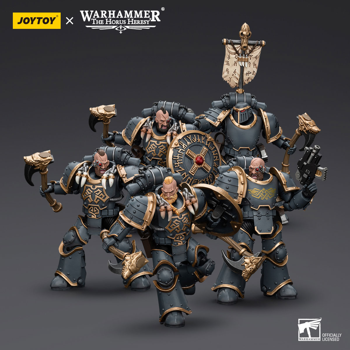 Space Wolves Grey Slayer Pack Action Figures