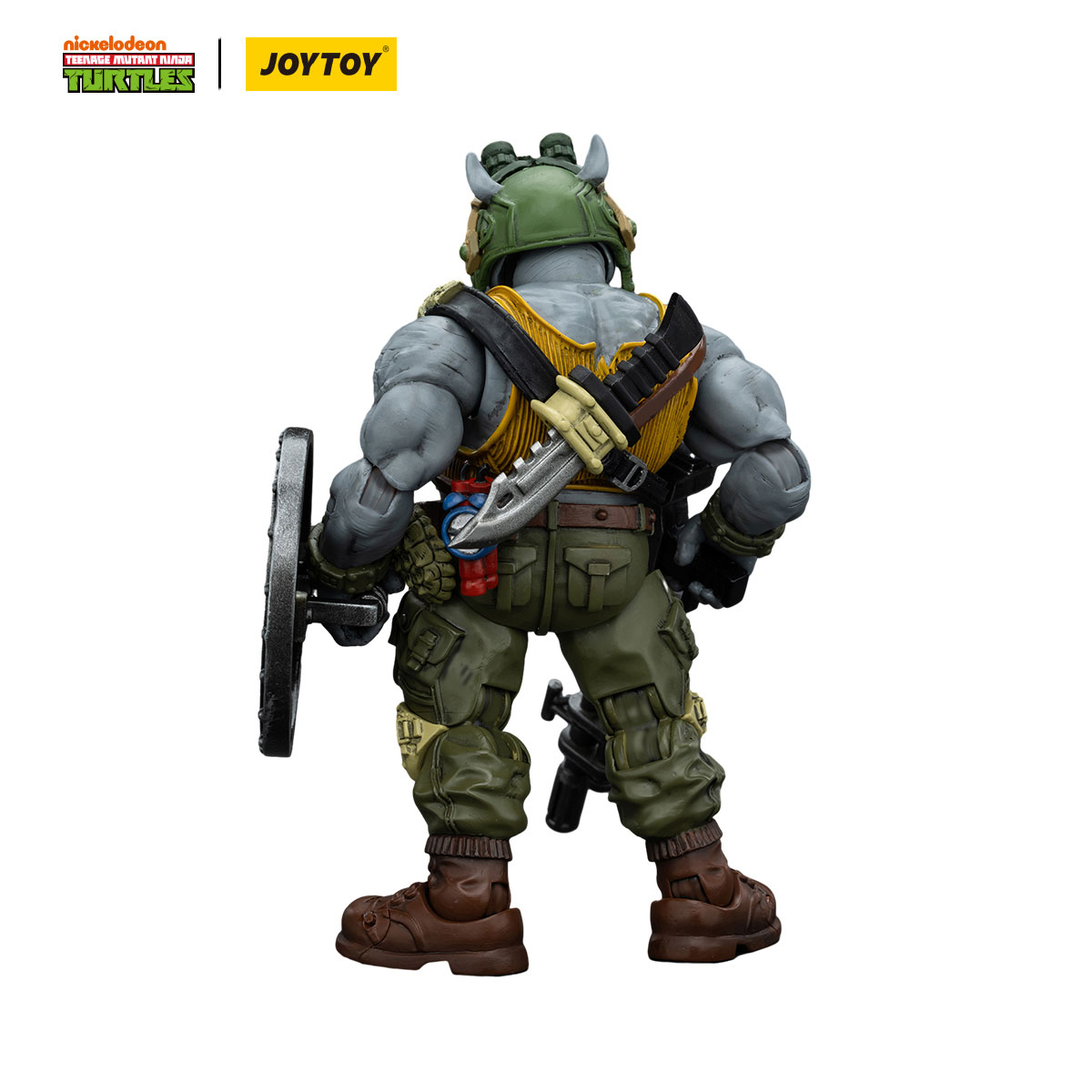 JOYTOY TMNT Rocksteady Action Figure