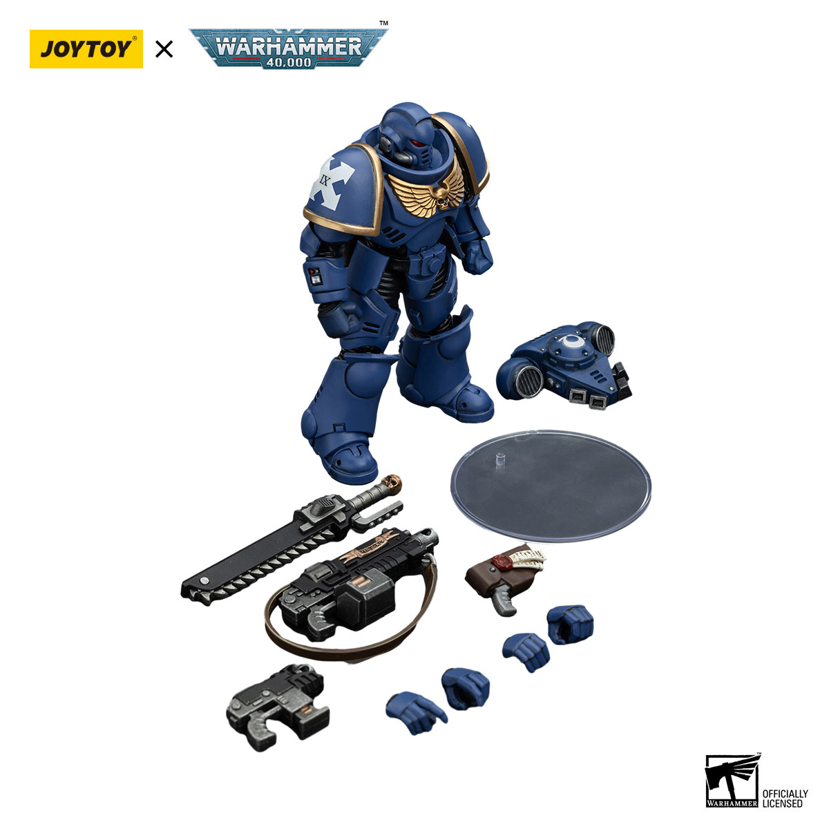 JOYTOY Ultramarines Outriders Brother Catonus Action Figure