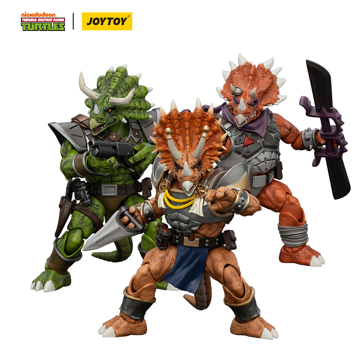 TMNT Captain Zorax & Adjutant Zork & Triceraton Infantryman