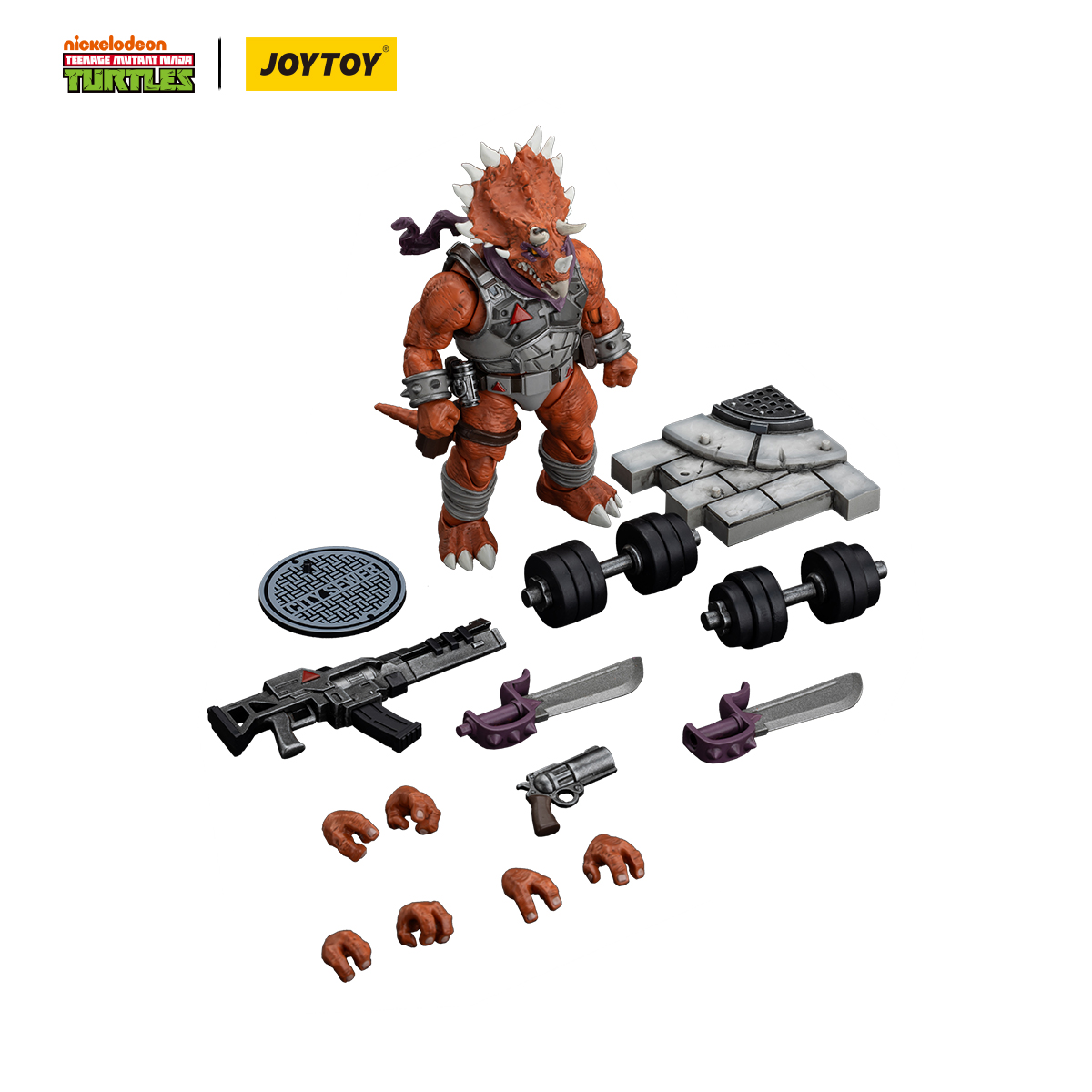 TMNT Captain Zorax & Adjutant Zork & Triceraton Infantryman