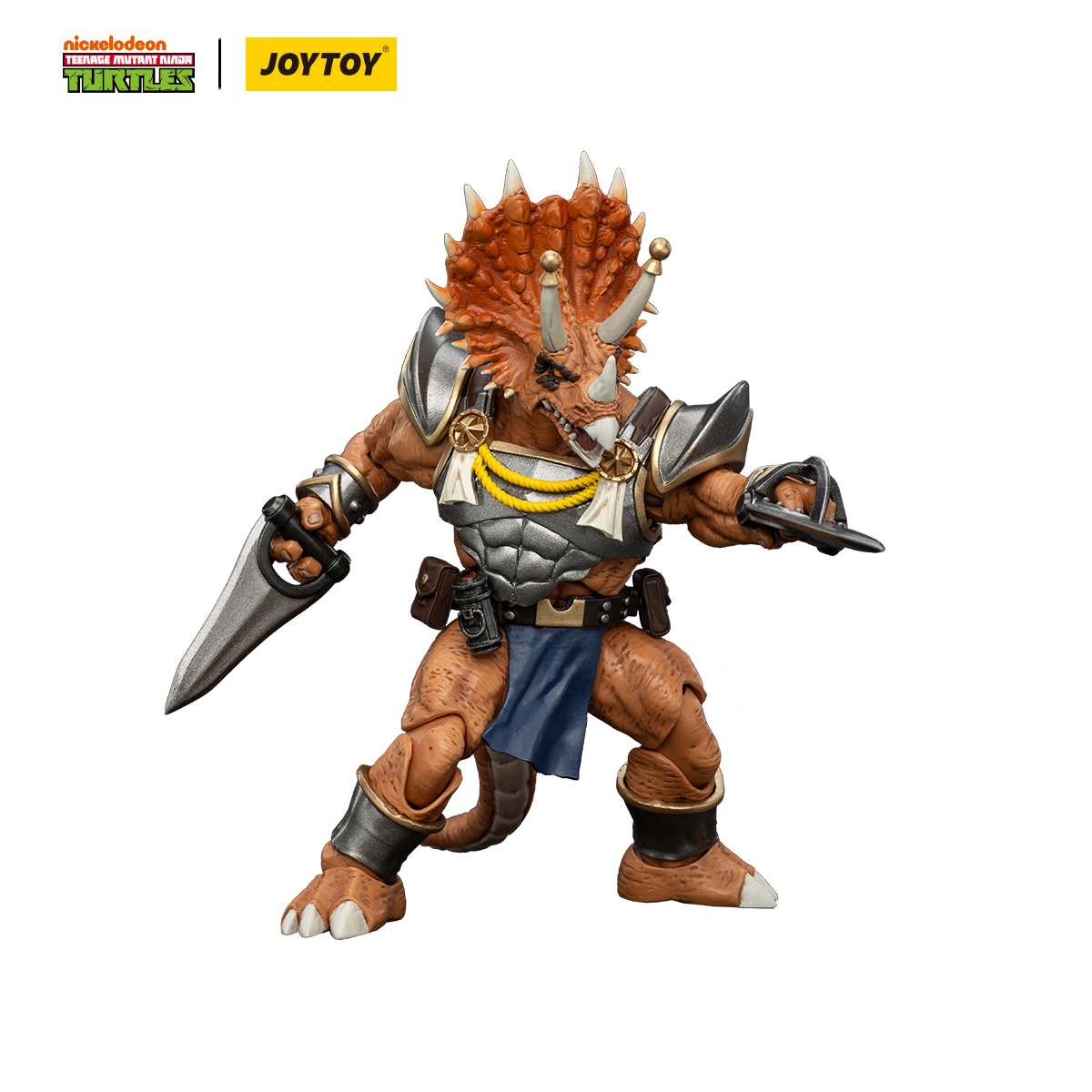 JOYTOY TMNT Captain Zorax & Adjutant Zork & Triceraton Infantryman