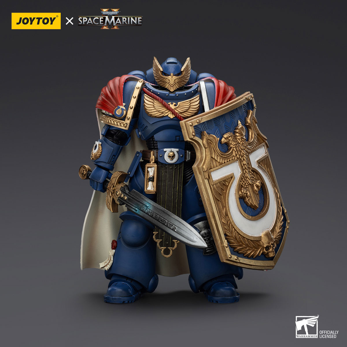 JOYTOY Warhammer Ultramarines Victrix Honour Guard with Storm Shield ...