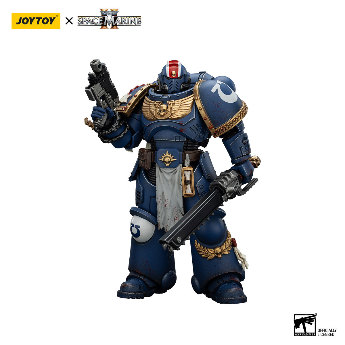 JOYTOY Warhammer Ultramarines Lieutenant Titus-Collectors Edition ...