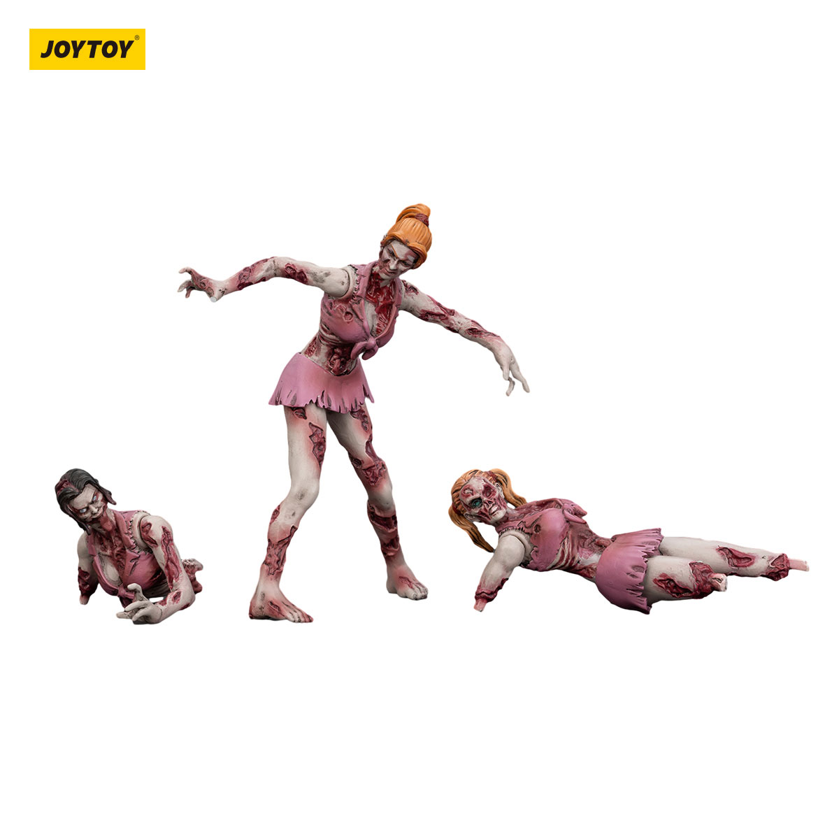 JOYTOY Dark Source Zombie Figure Cheerleaders