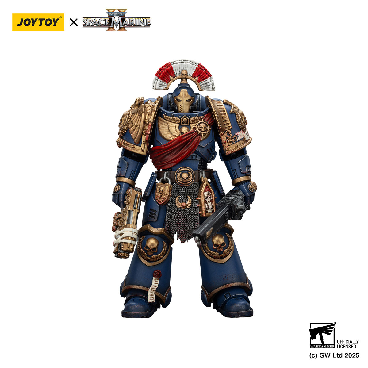 JOYTOY Warhammer Ultramarines Relic Secundus Armour with Artificer Bolt ...