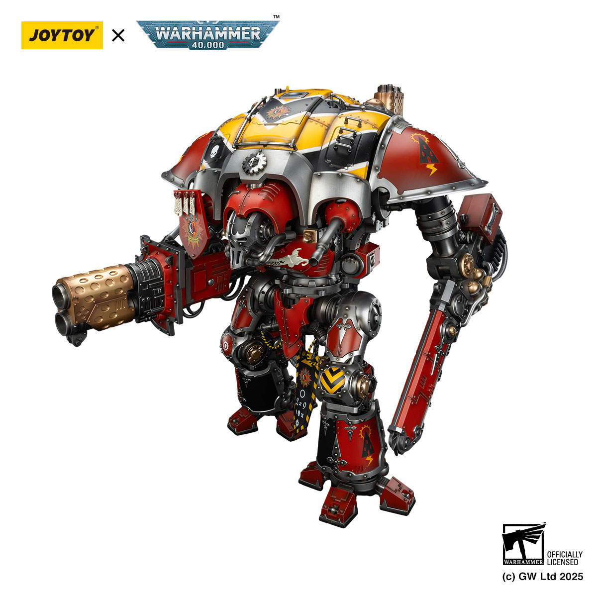 JOYTOY Warhammer Imperial Knights House Raven Knight Errant Action Figure