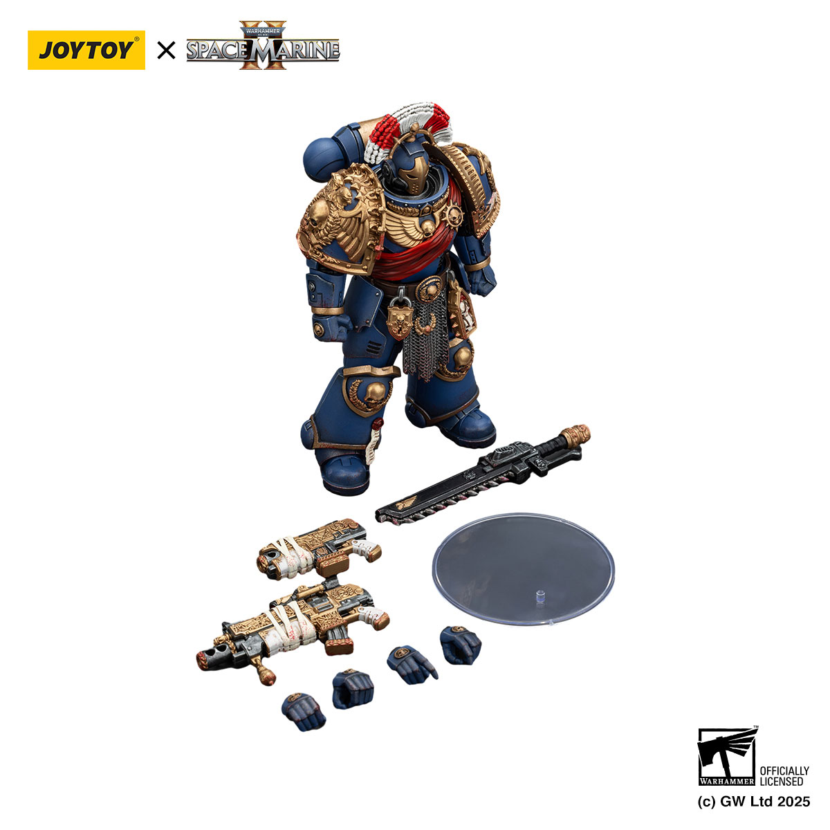 JOYTOY Warhammer Ultramarines Relic Secundus Armour with Artificer Bolt ...