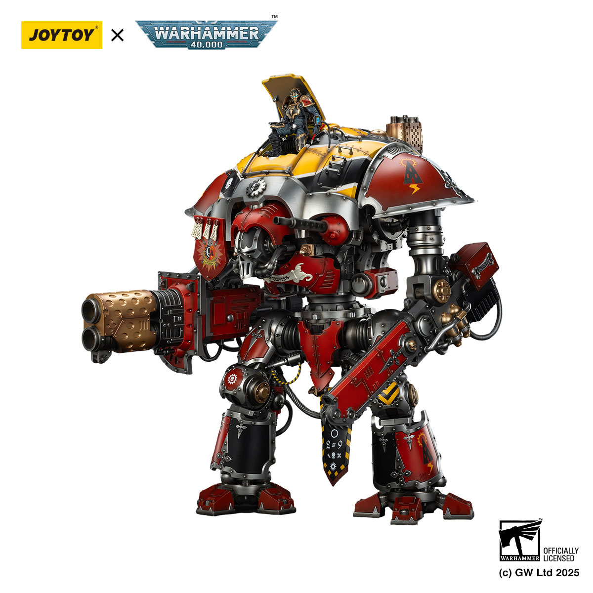 JOYTOY Warhammer Imperial Knights House Raven Knight Errant Action Figure