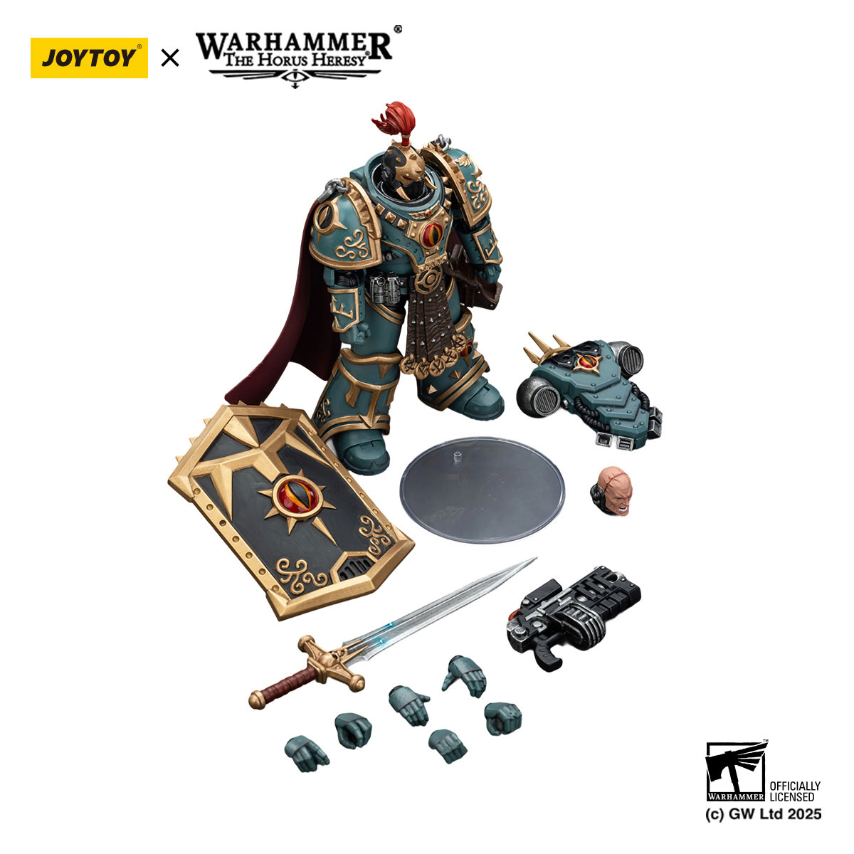 JOYTOY Warhammer Sons of Horus‘Little’Horus Aximand,Captain of the 5th ...