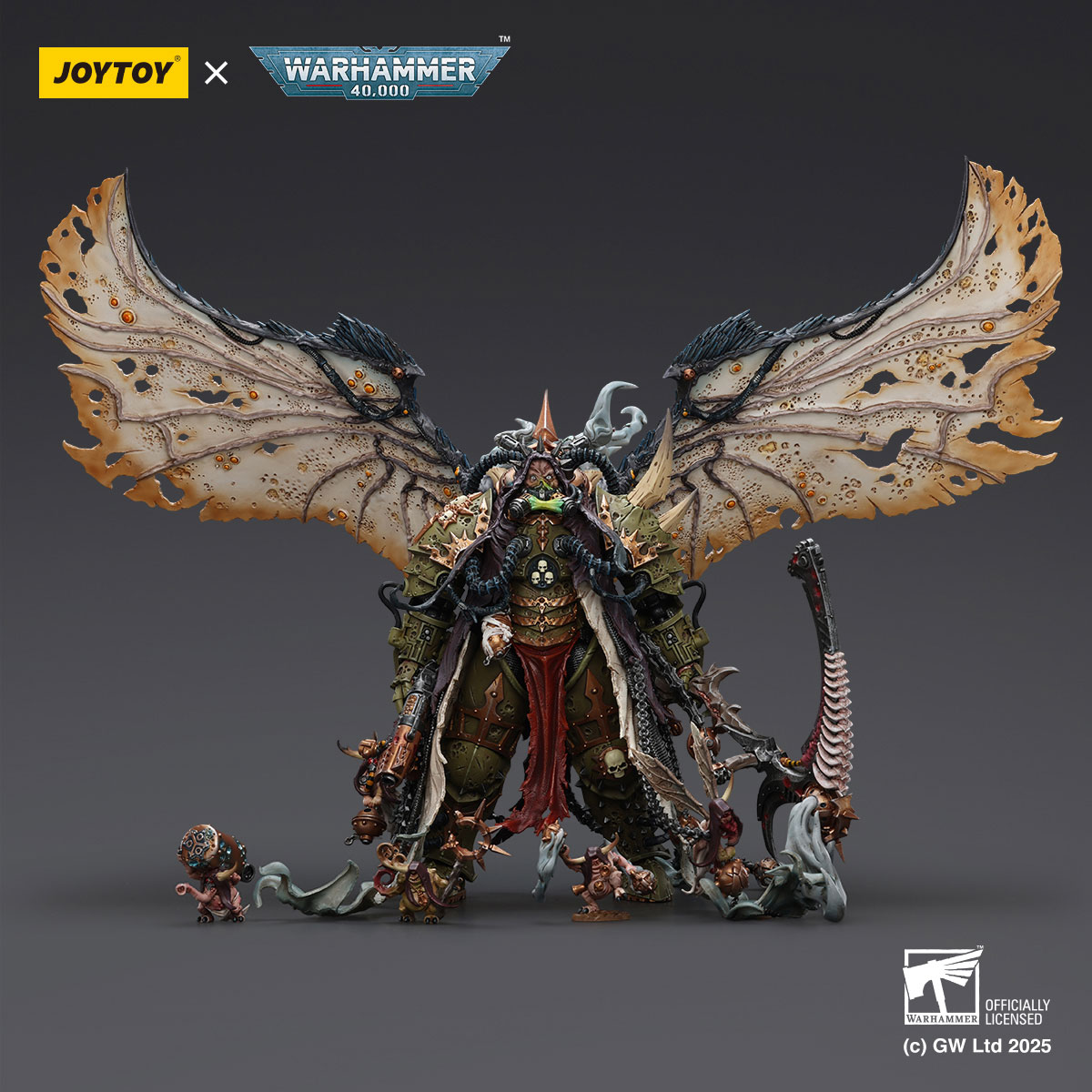 JOYTOY Mortarion Action Figure (21.2cm) | Warhammer 40k