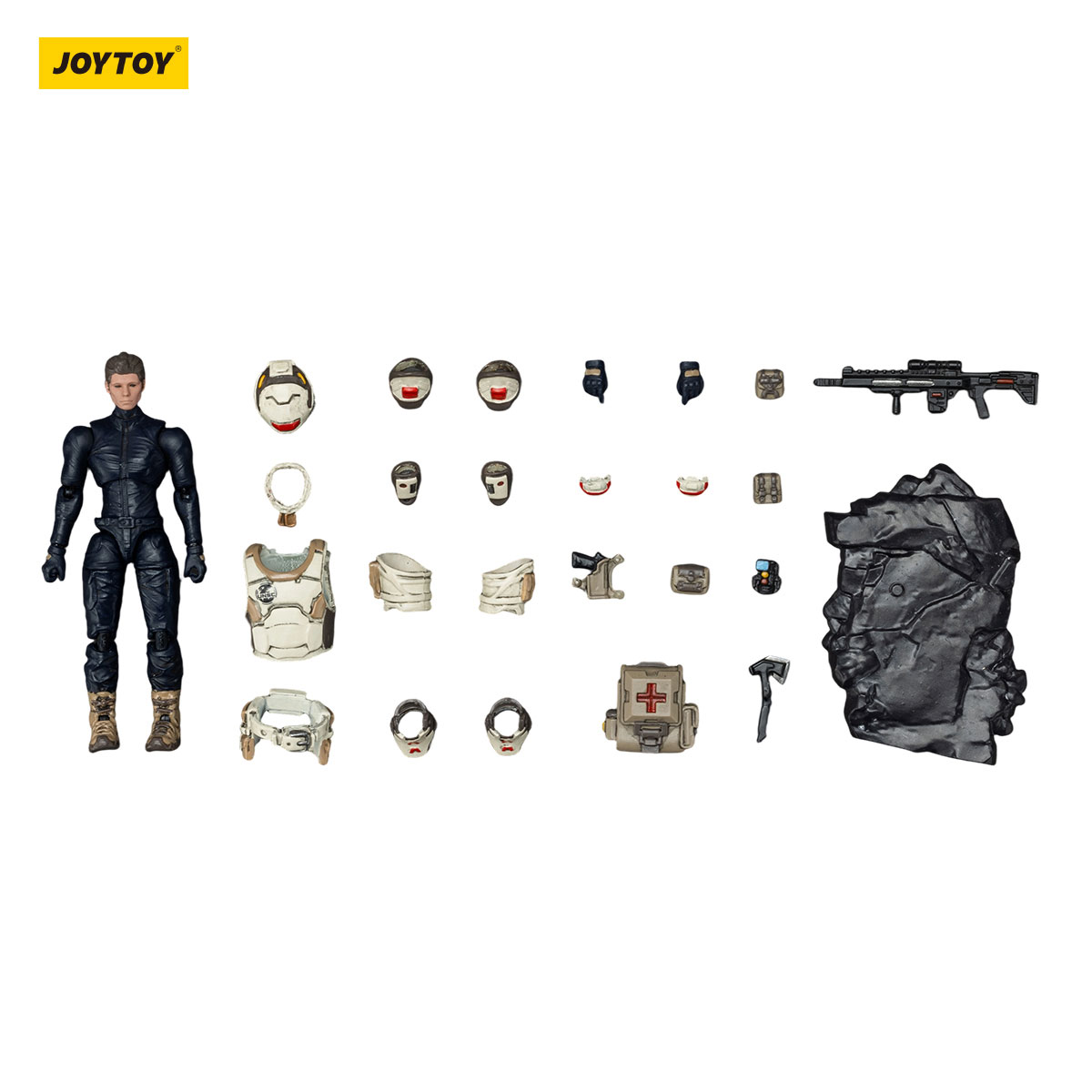 Bedrock Albus Standard Combat Mech | JOYTOY APOC Series Figure