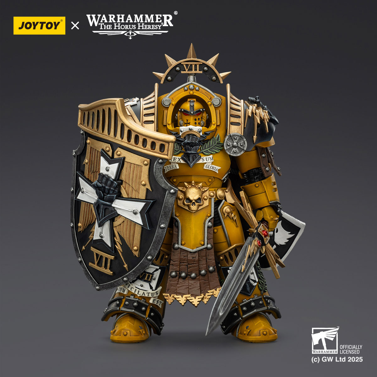 JOYTOY Imperial Fists Praetor in Tartaros Armour | 1/18 Figure