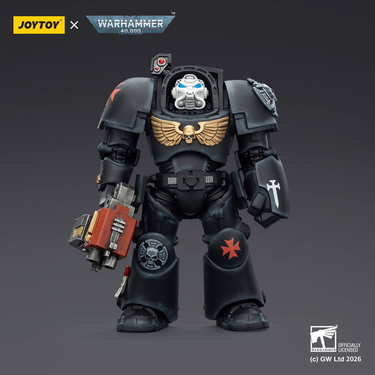 JOYTOY Black Templars Terminator Squad | Warhammer 40K