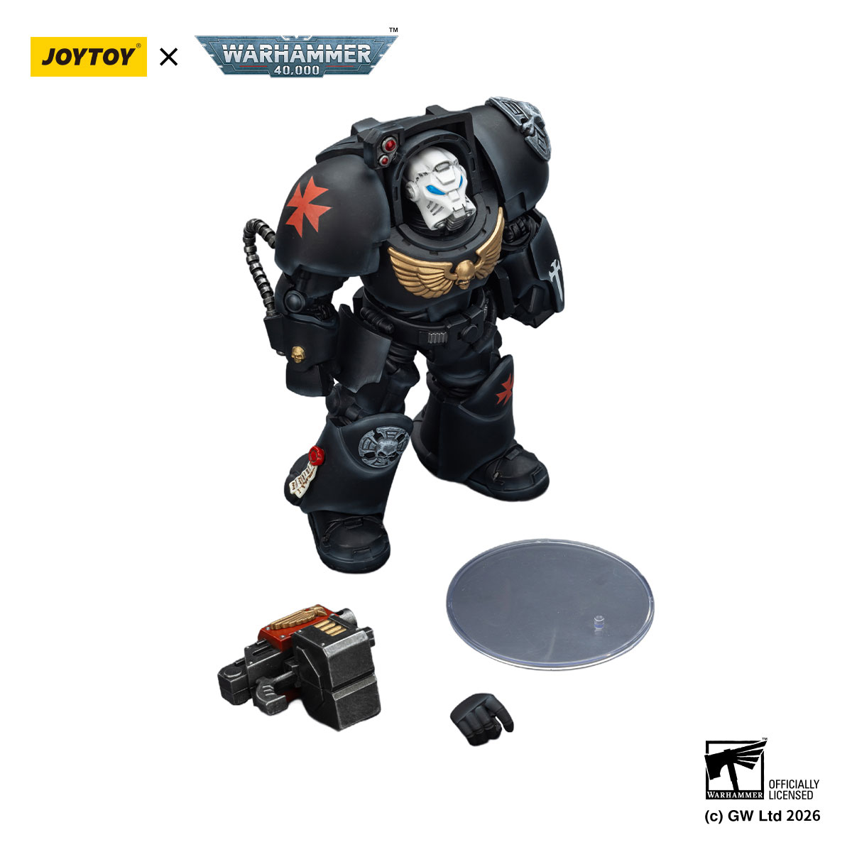 JOYTOY Black Templars Terminator Squad | Warhammer 40K