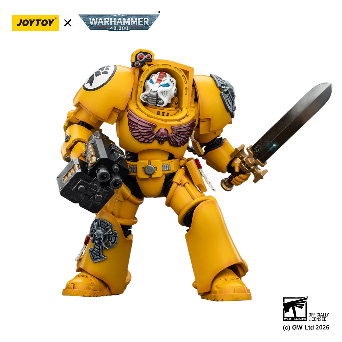 JOYTOY Imperial Fists Terminator Squad | Warhammer 40K
