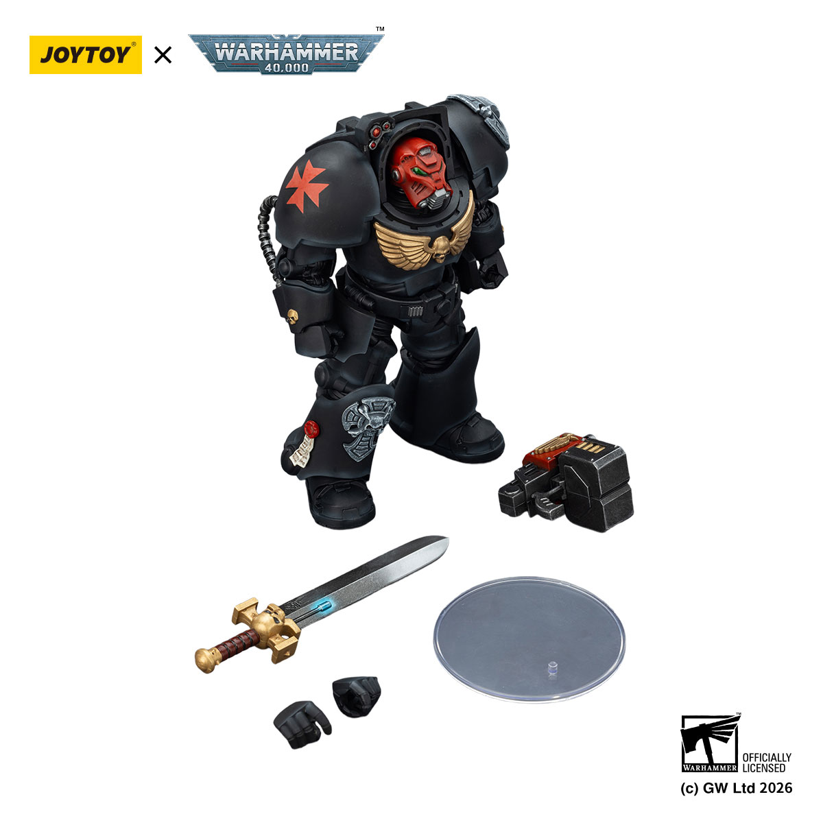 JOYTOY Black Templars Terminator Squad | Warhammer 40K
